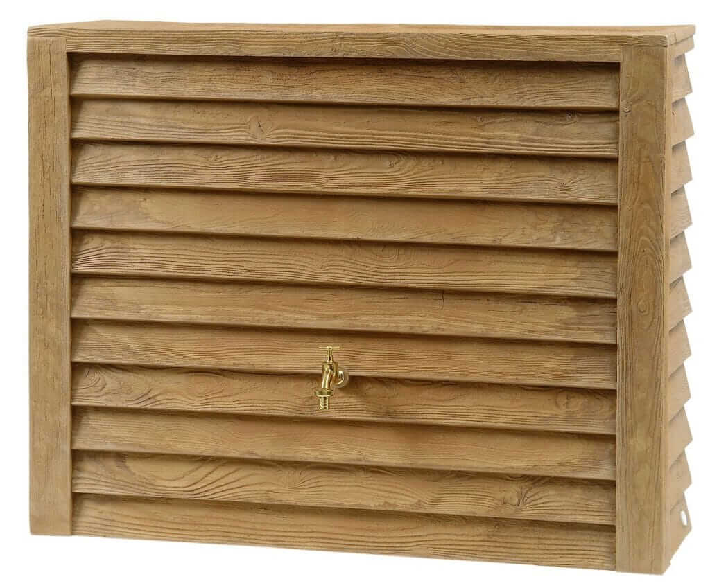 Garantia rechthoekige regenton 203L - 510L - Duurzame Tuinartikelen